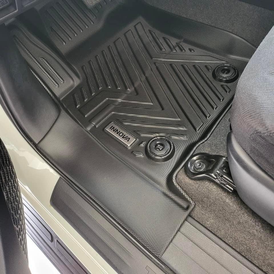 Toyota Innova 2016-2025 Thick Diamond Textured 5D Deep Dish Matting ...