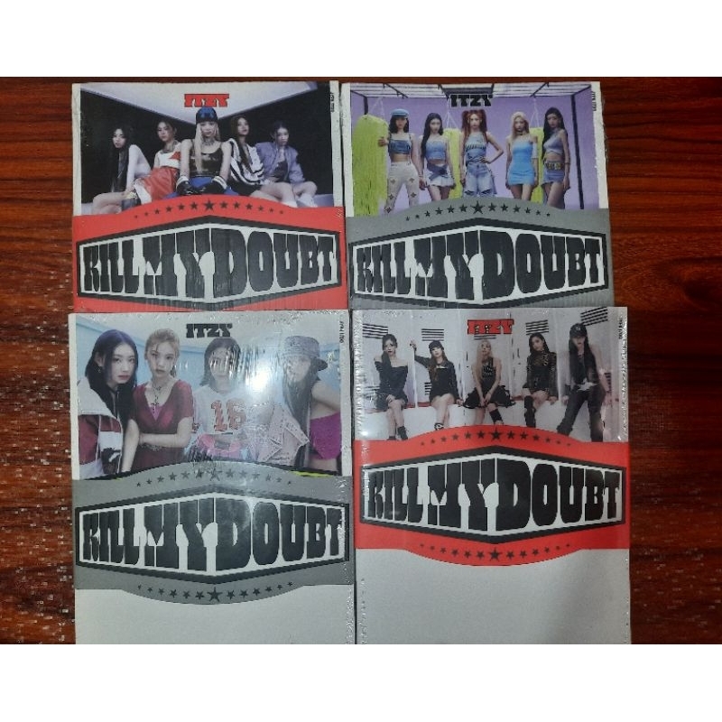 ITZY - Kill My Doubt Standard Version Sealed Album Onhand | Shopee ...