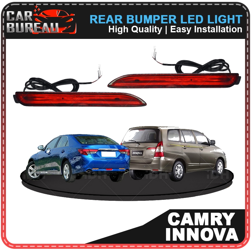 Toyota Innova/Camry/ Lexus 2013 - 2015 Rear Bumper Reflector Light ...