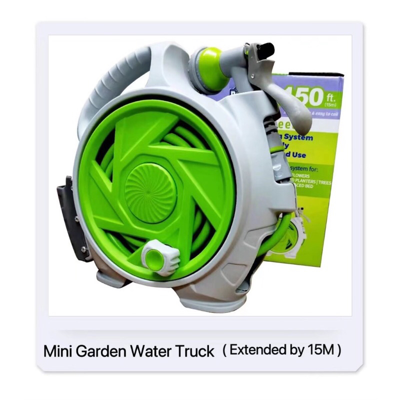 Retractable Water Pipe Mini Water Truck Household Car for gardening ...