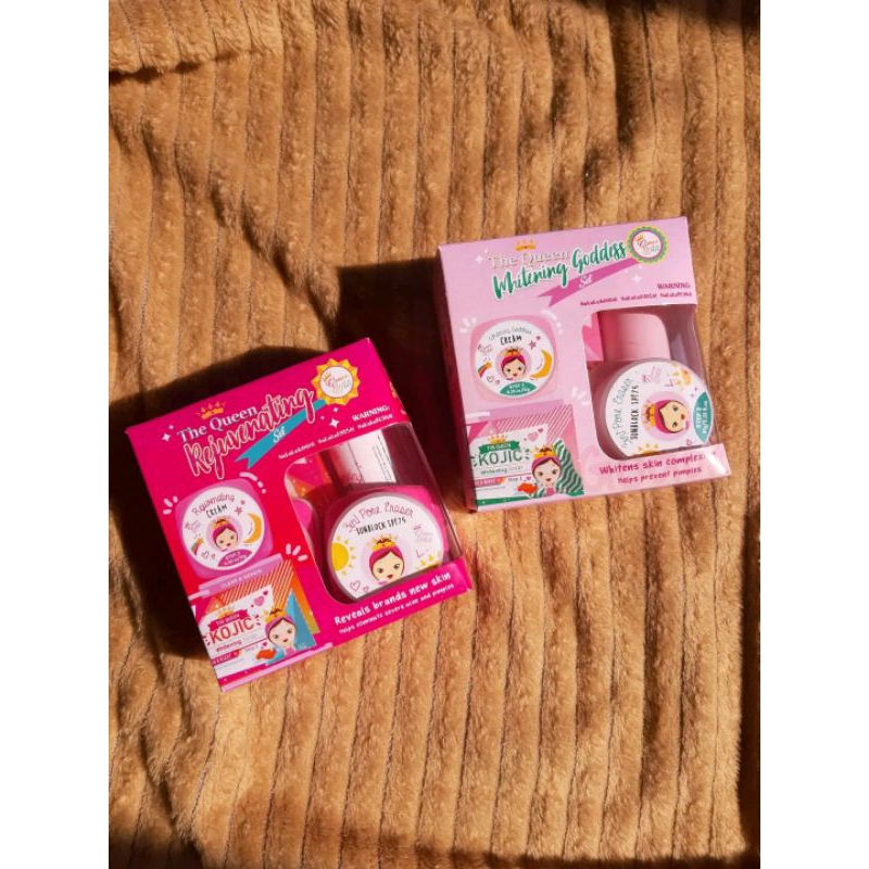 Queen White Rejuvenating/Goddess Set ORIGINAL pimple killer | Shopee ...