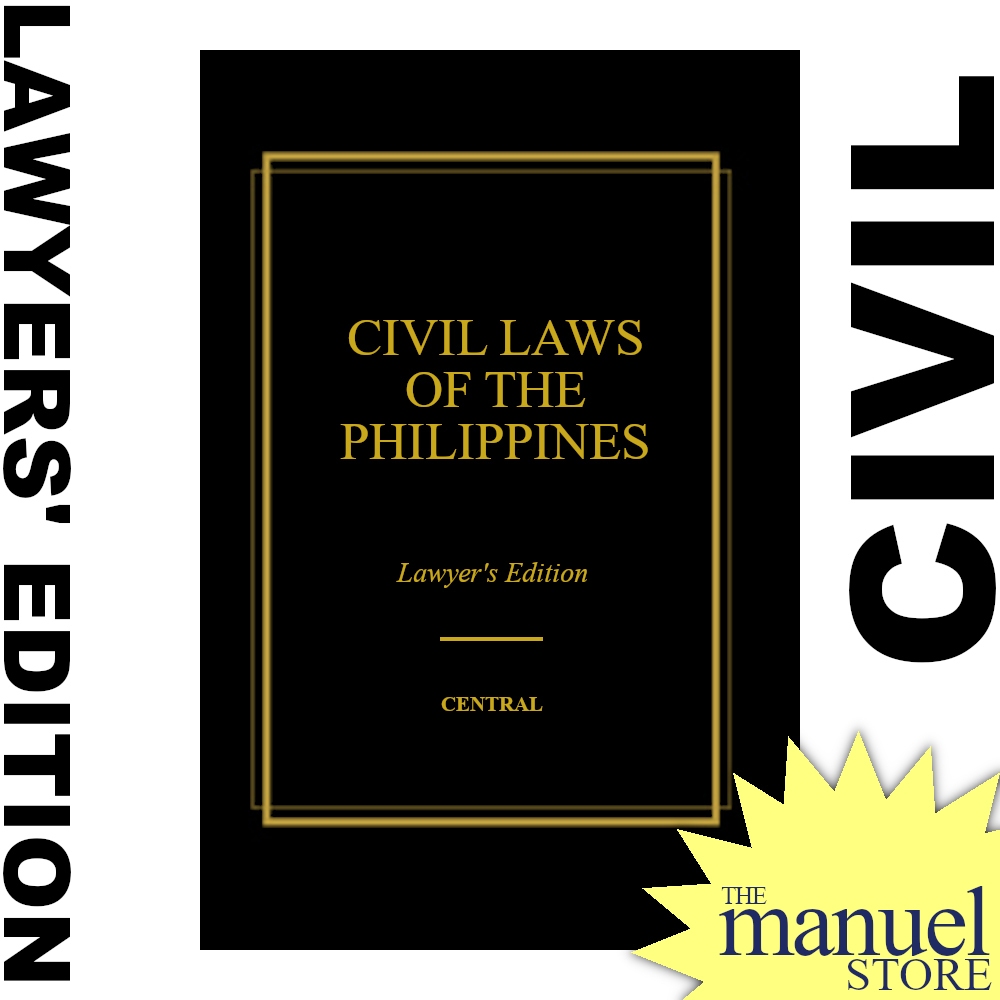 Codal (Central, Big) (2025) - Civil Laws of the Philippines - Lawyer's ...