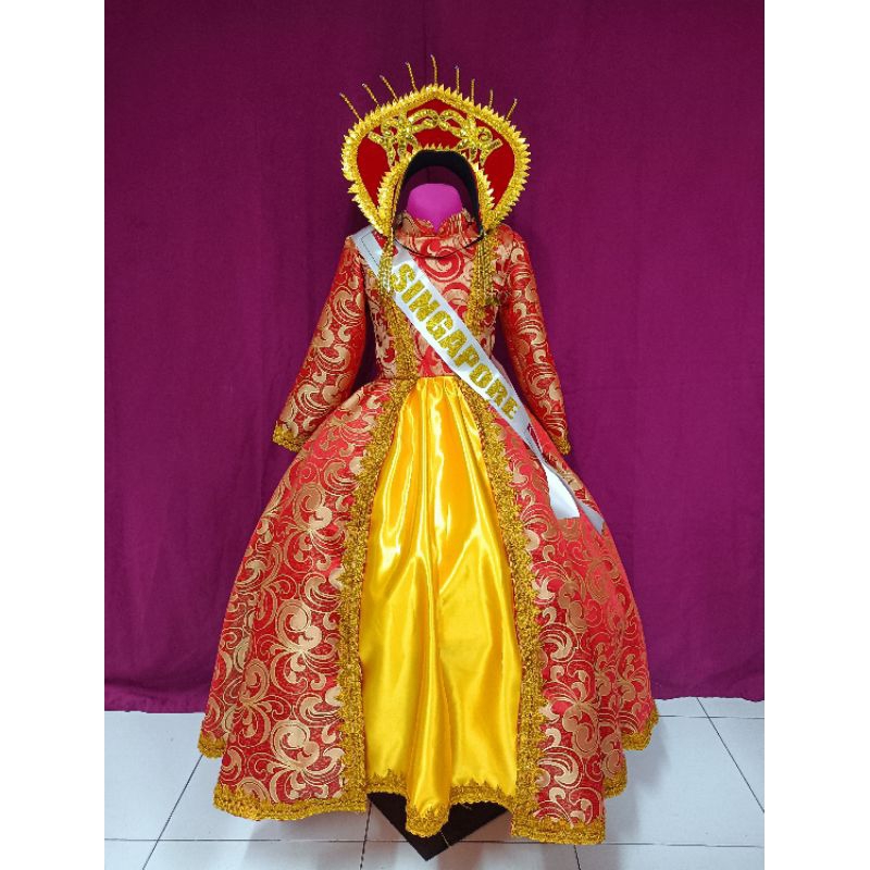 SINGAPORE WITH HEADRESS - UNITED NATION ATTIRE | Shopee Philippines