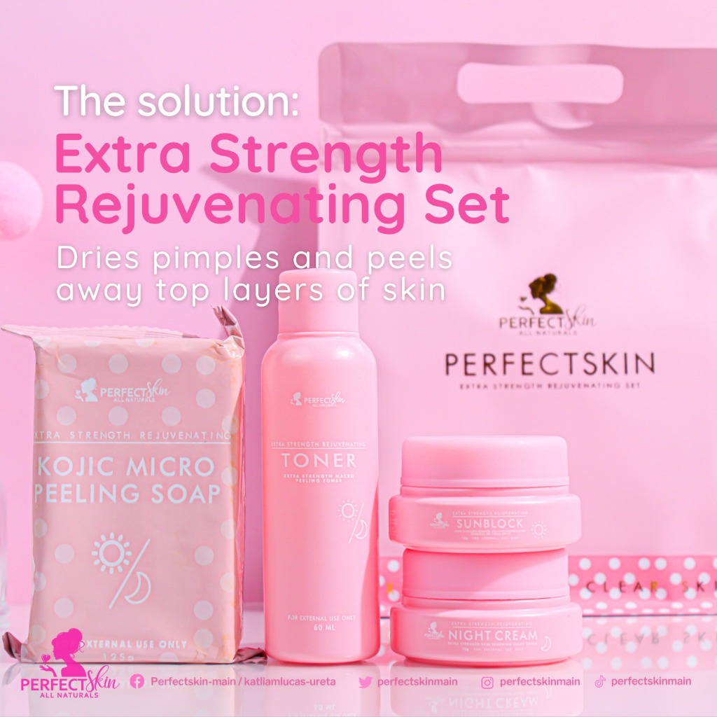 Perfect Skin Rejuvenating Set (NEW PACKAGING) goodbye pimple & acne ...