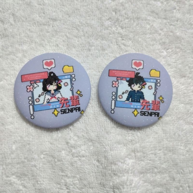 Pixel SENPAI Button Pins | Shopee Philippines