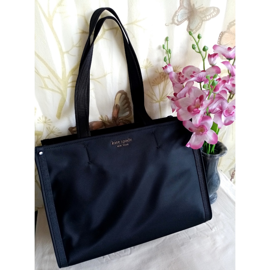 Kate Spade Little Sam the Better Nylon Medium-Black (KS013-B) | Shopee ...