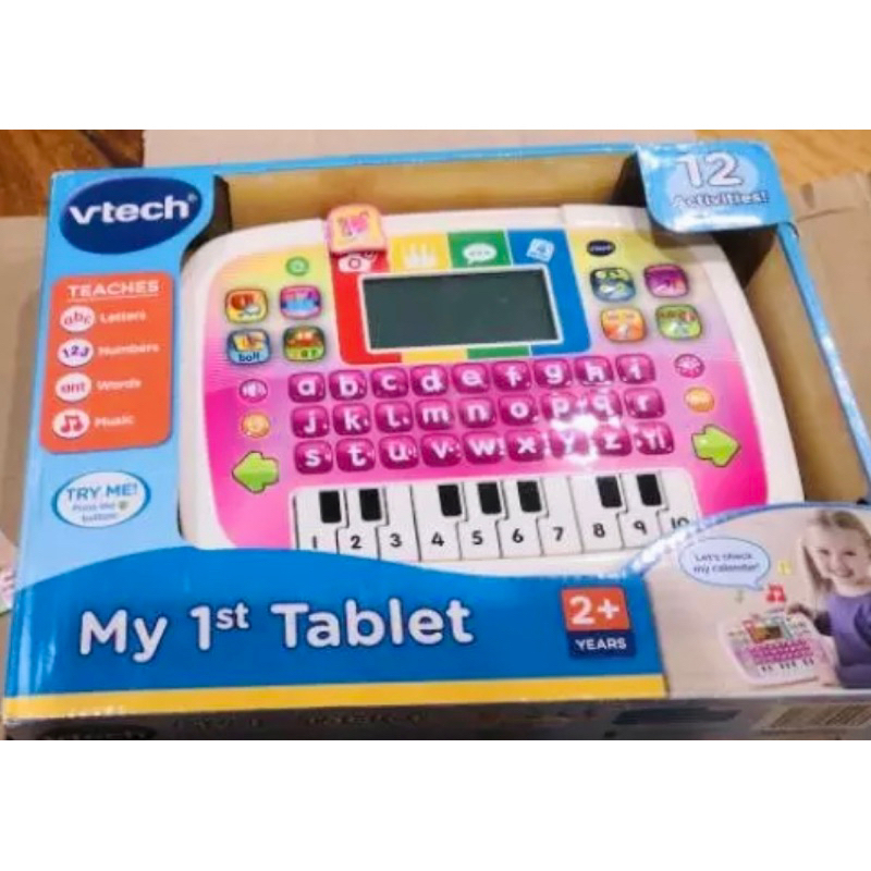 VTECH Tablet My 1st Tablet - Authentic/Original (BrandNew) Blue & Pink ...