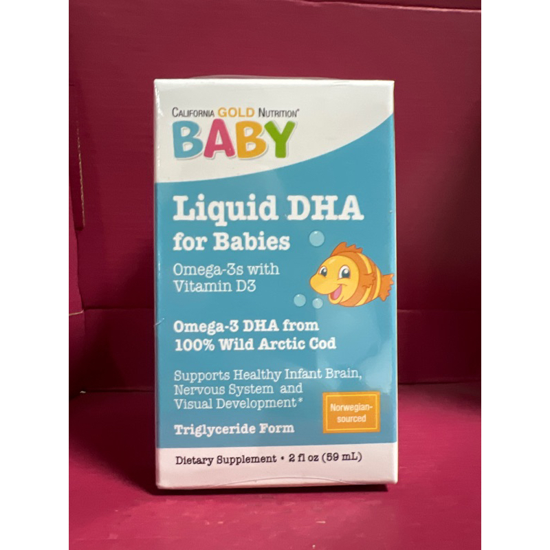 on hand!California Gold Nutrition, Baby's DHA, 1050 mg, Omega-3s with ...