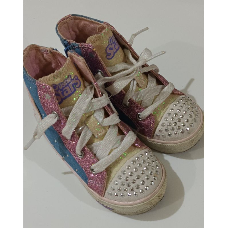 Skechers Kids Girls Pre Loved | Shopee Philippines