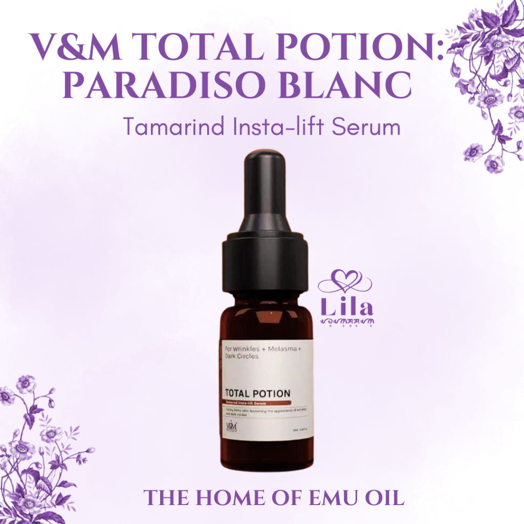 Lila Awanggan - V&M Total Potion Tamarind Insta-lift Serum | Shopee ...