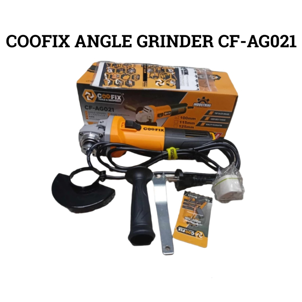 COOFIX ANGLE GRINDER CF-AG021 ( SHOPZ123 ) | Shopee Philippines