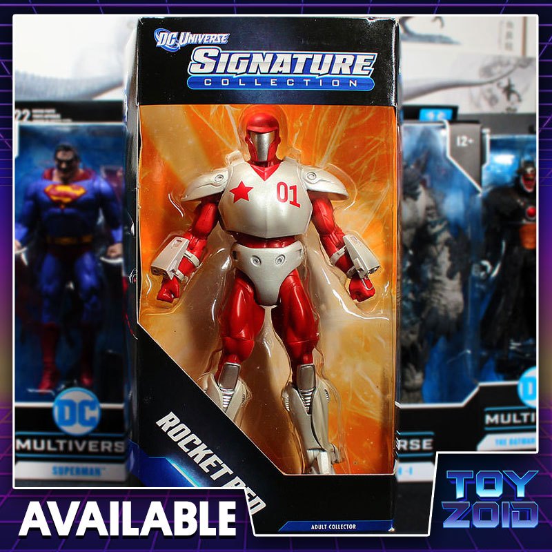 DC Infinite Earths Signature Collection Rocket Red Universe Classics ...
