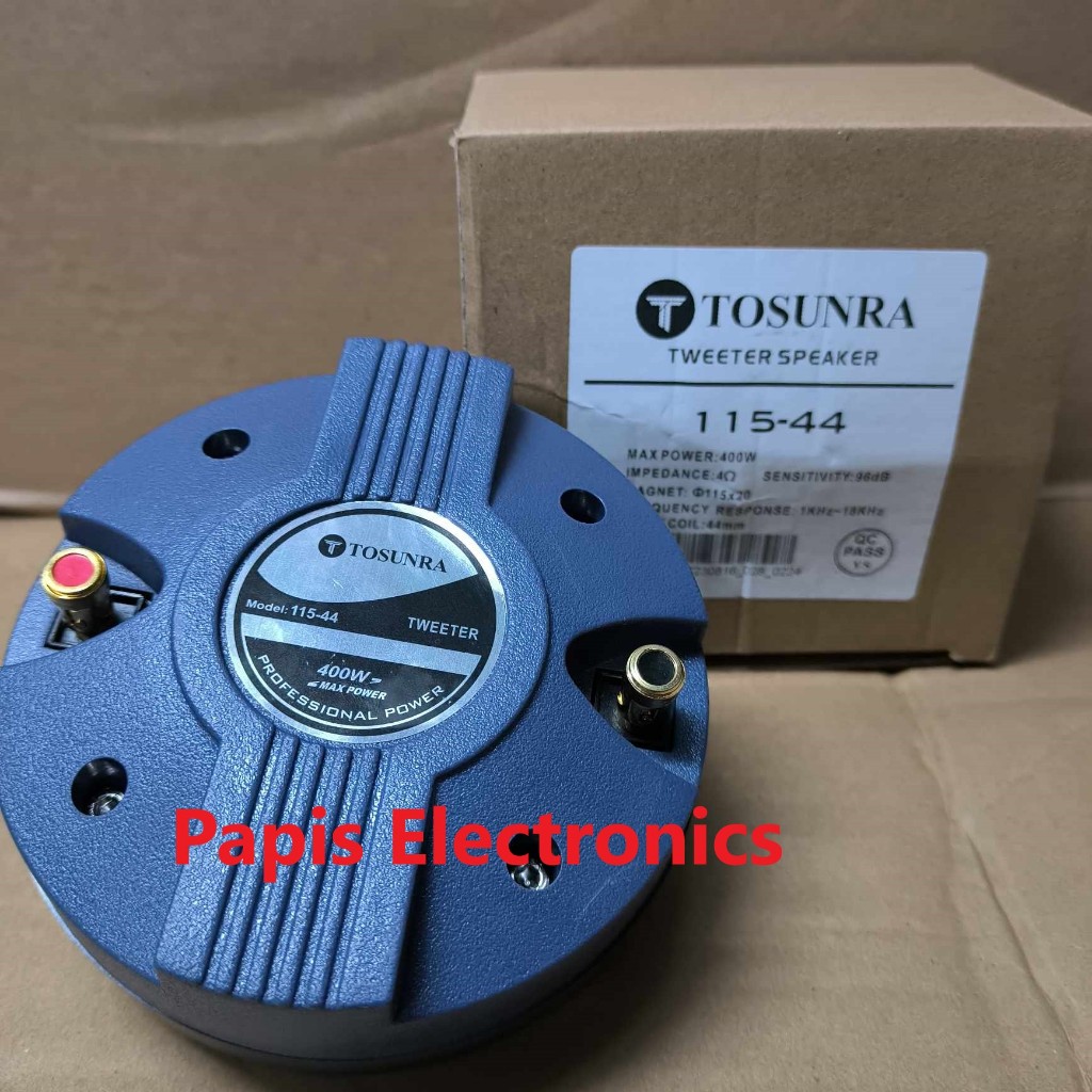 TOSUNRA (115-44) 400 watts Compression Driver Unit Thread Type | Shopee ...