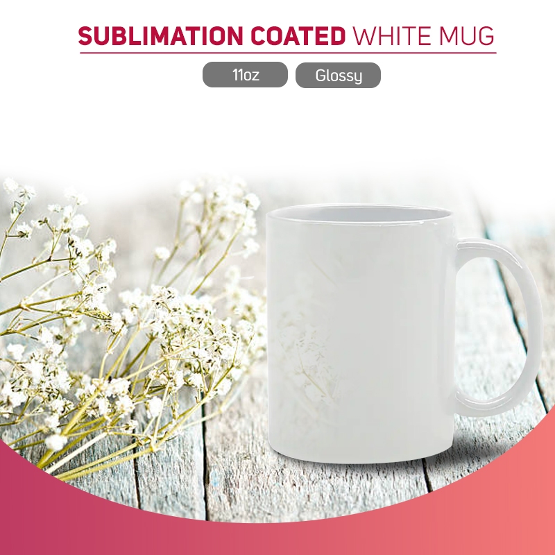 QUAFF Sublimation Coated White Mug 11oz Sublimation Printable Mugs ...