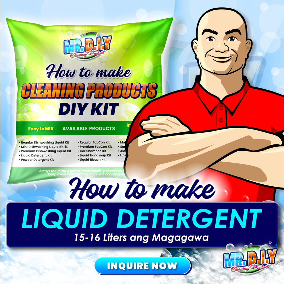 Liquid Detergent Kit DIY by MR DIY | Shopee Philippines