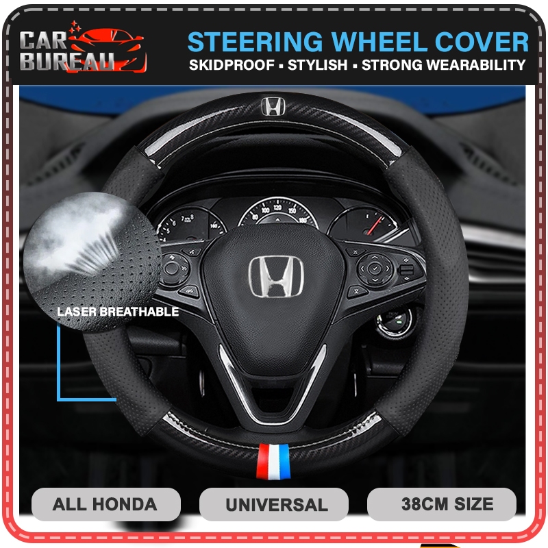 HONDA Car Steering Wheel Cover 38cm | Premium Steering Wheel | Manibela ...