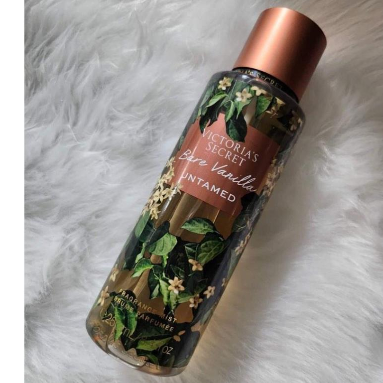 Bare Vanilla Untamed Victoria's secret Fragrance mist with US Barcode ...