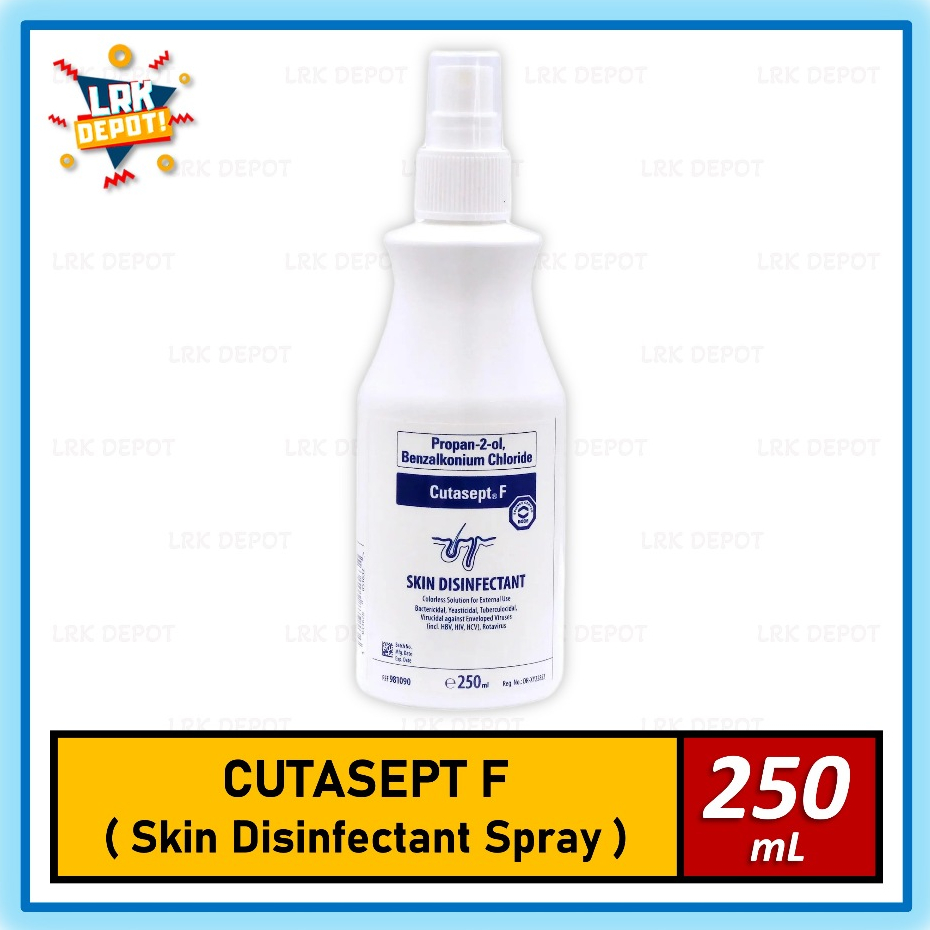 Cutasept F Skin Disinfectant Spray 250 mL | Shopee Philippines
