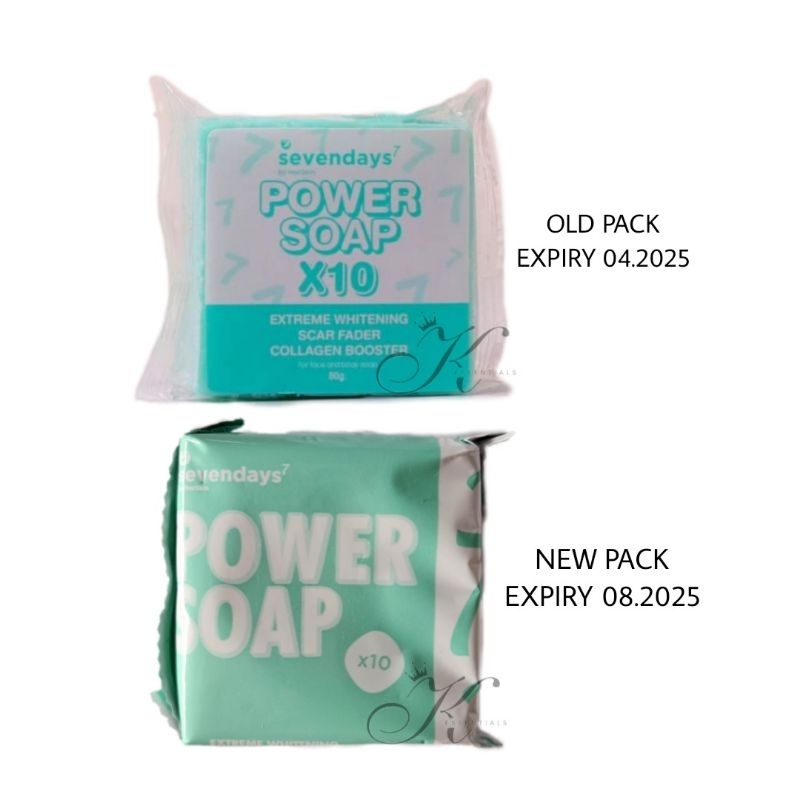 SEVENDAYS POWER SOAP x10 (Old/New Packaging) | Shopee Philippines