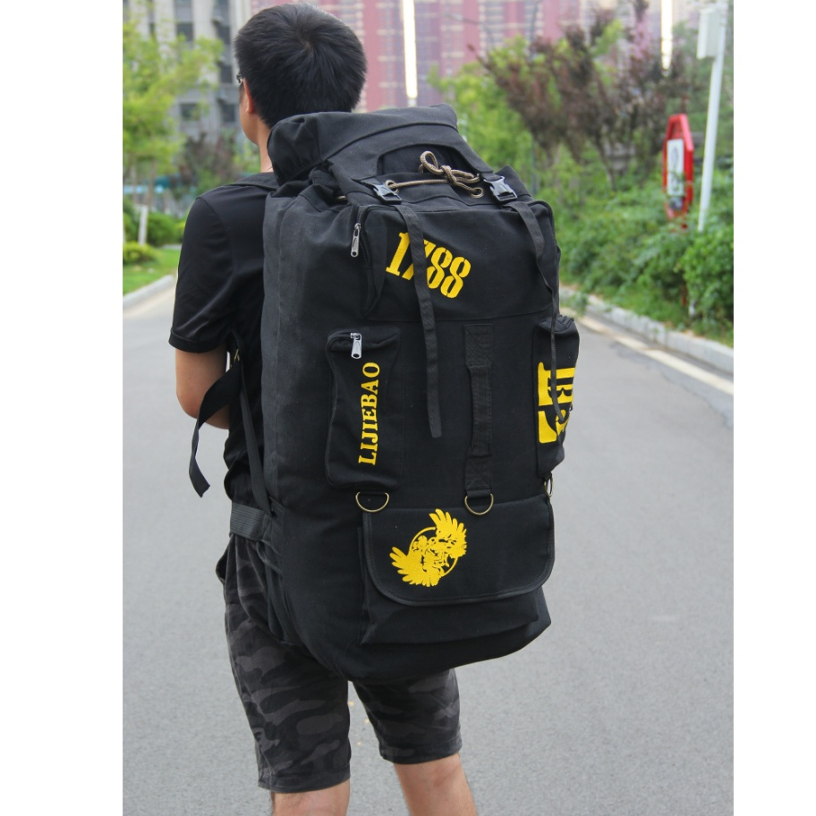 100L Hiking Bag Men's Backpack Waterproof Bagpack Camping Hiking ...