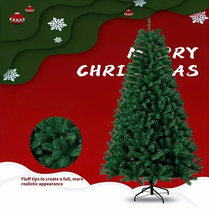 Christmas Tree 4FT 5FT 6FT 7FT 8FT Green Color Tree /2 Color Green Tree ...