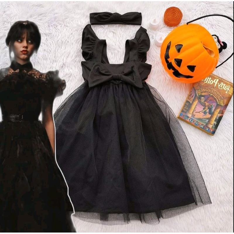Wednesday Addams INSPIRED Dress for Kids Girl 1-9yrs old Petite ...