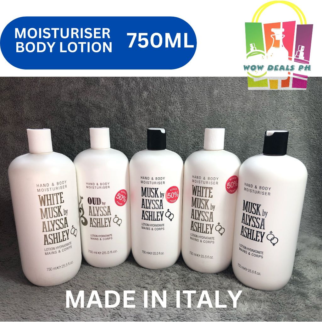 Alyssa Ashley Hand and Body Lotion 750ml | Shopee Philippines