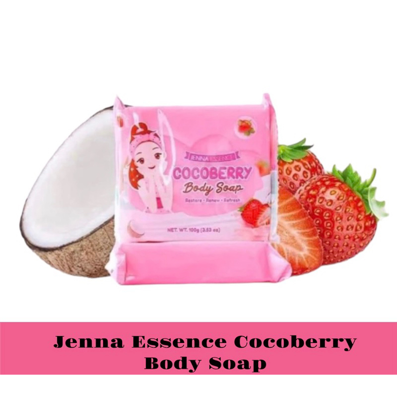 Original Cocoberry Body Soap by Jenna Essence Trial Pack (new packaging ...