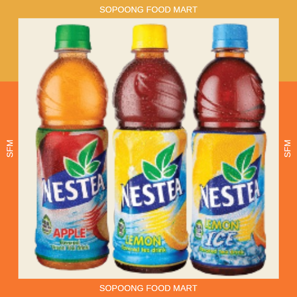 NESTEA Apple & Lemon Ice Flavored Green Tea 500ml | Shopee Philippines