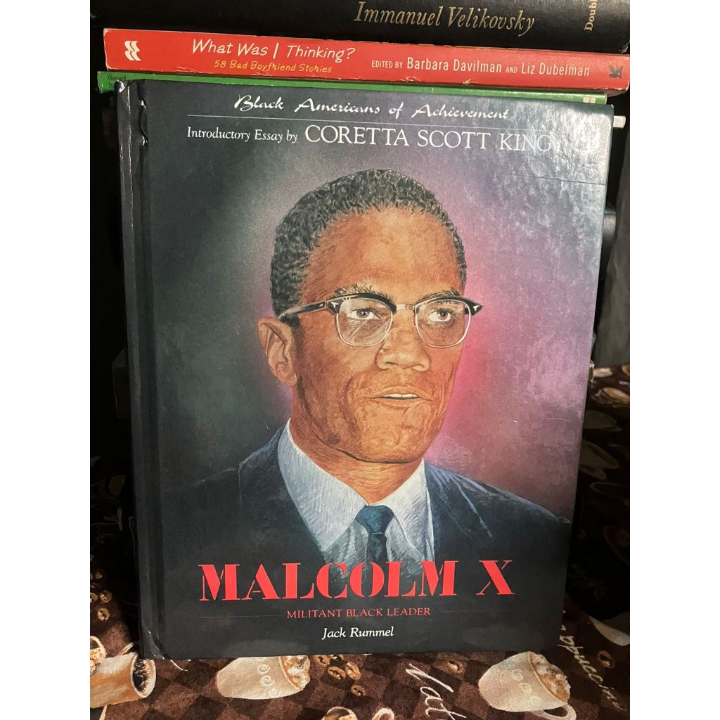 1989 HARDBOUND Malcolm X Biography History Black Muslim American ...
