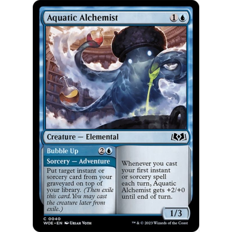 Aquatic Alchemist - WOE - Common - MTG Cards (WoTC) | Shopee Philippines