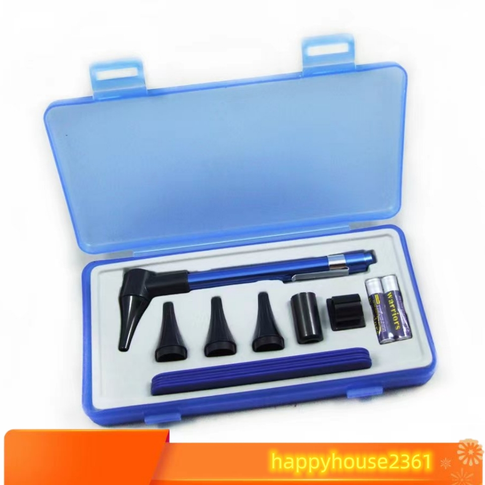 EAR OTOSCOPE DIAGNOSTIC SET PEN FLASHLIGHT EARCARE MEDICAL DIAGNOSTIC ...
