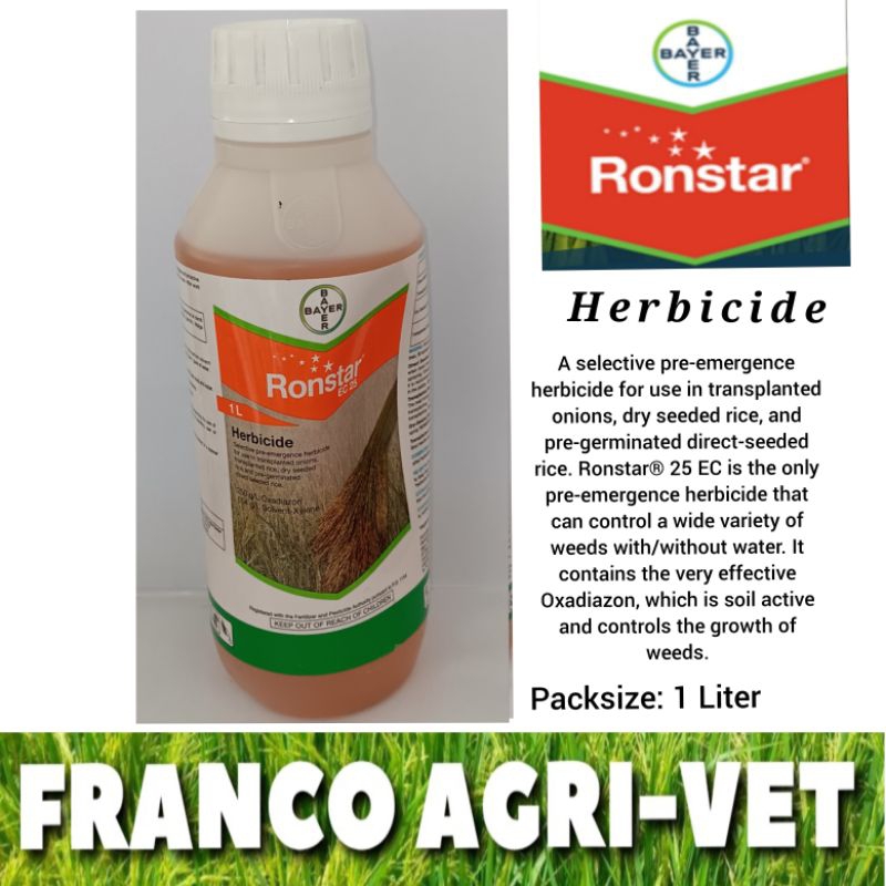Ronstar EC25 1 Liter Herbicide | Shopee Philippines
