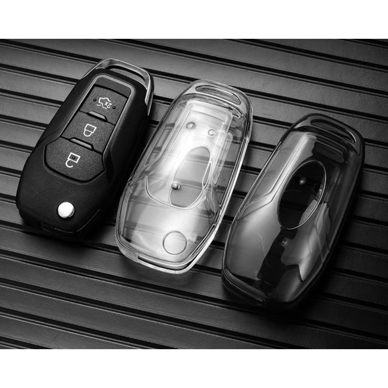 Ford Everest Ranger Flipkey Soft Clear TPU Car Key Cover | Shopee ...
