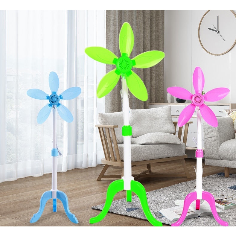 new 5 Blades Stand Fan Floor Fan Foldable Stand Fan Electric Fan ...