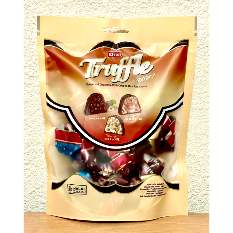 Elvan Truffle Chocolate 140g Imported from Singapore | Shopee Philippines