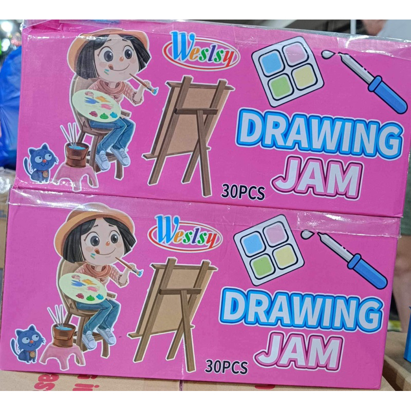 Drawing Jam Weslsy 30pcs | Shopee Philippines