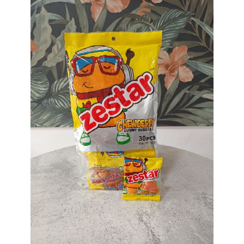 SALE Zestar Chewberry Gummy Burger Pack (30pcs) | Shopee Philippines