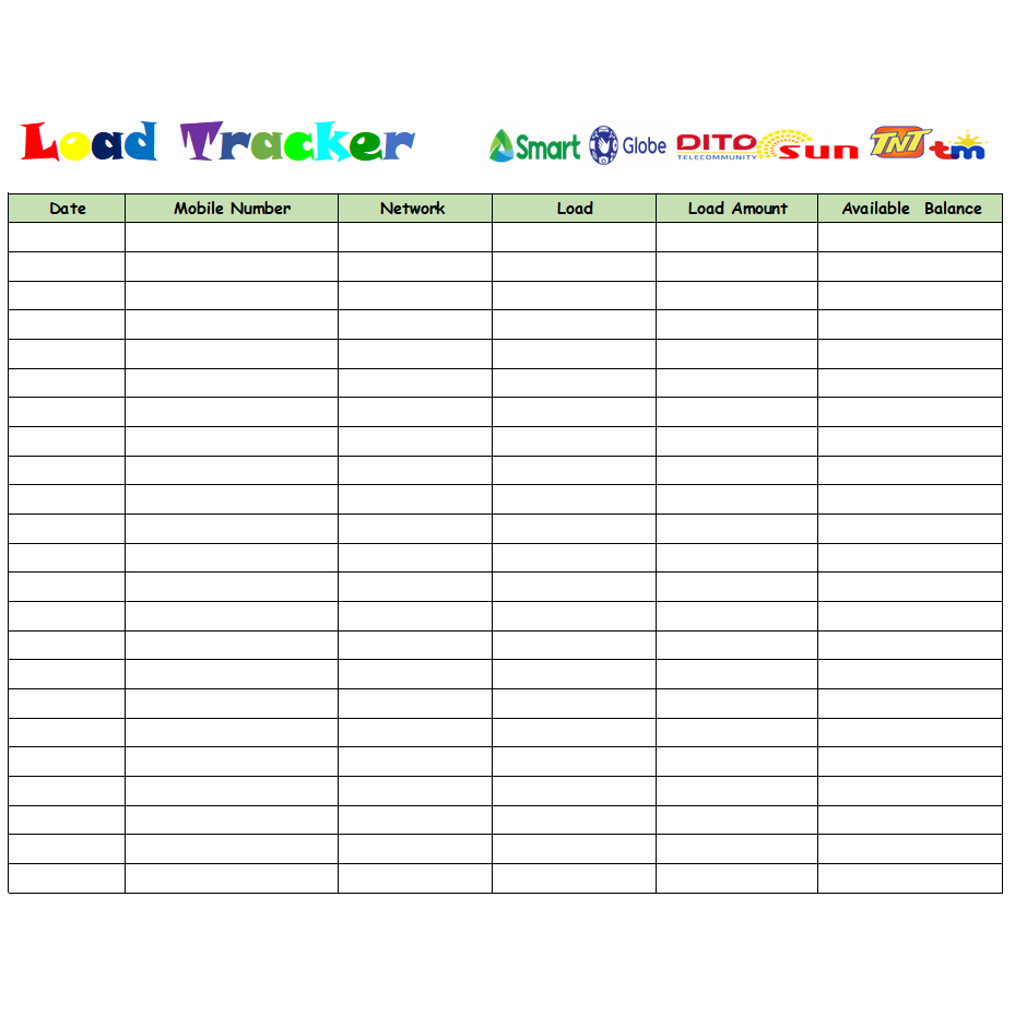 LOAD Tracker 80sheet/pad | Shopee Philippines