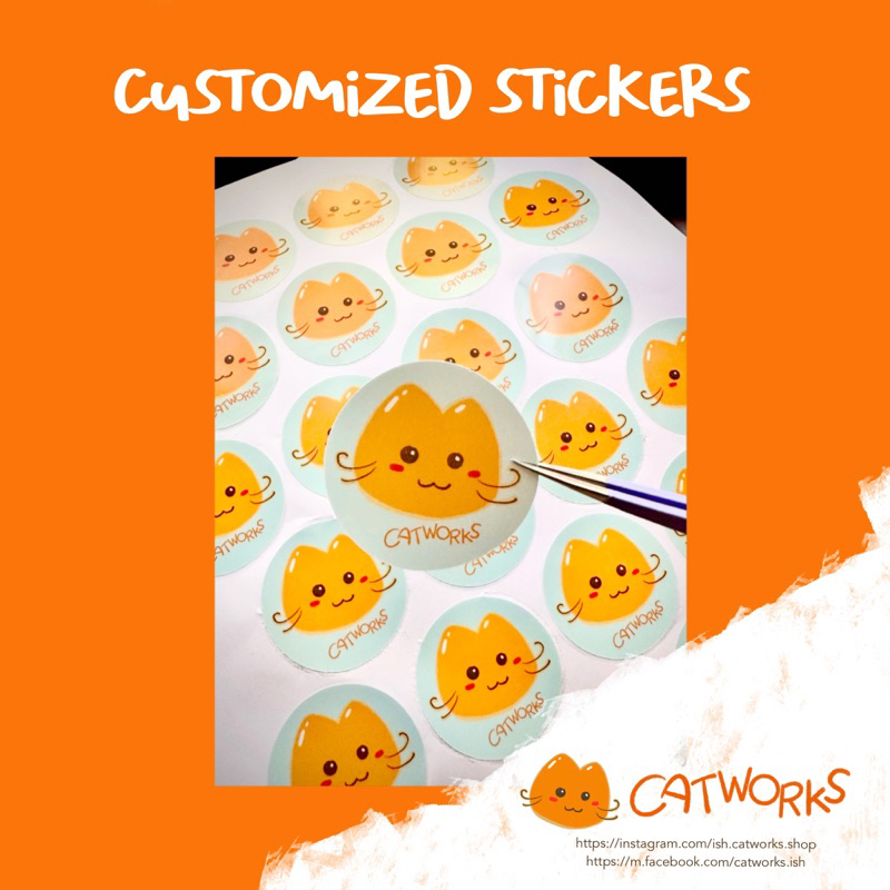 Customized Stickers - Business Logos, Personal Sticker Sheets, and ...