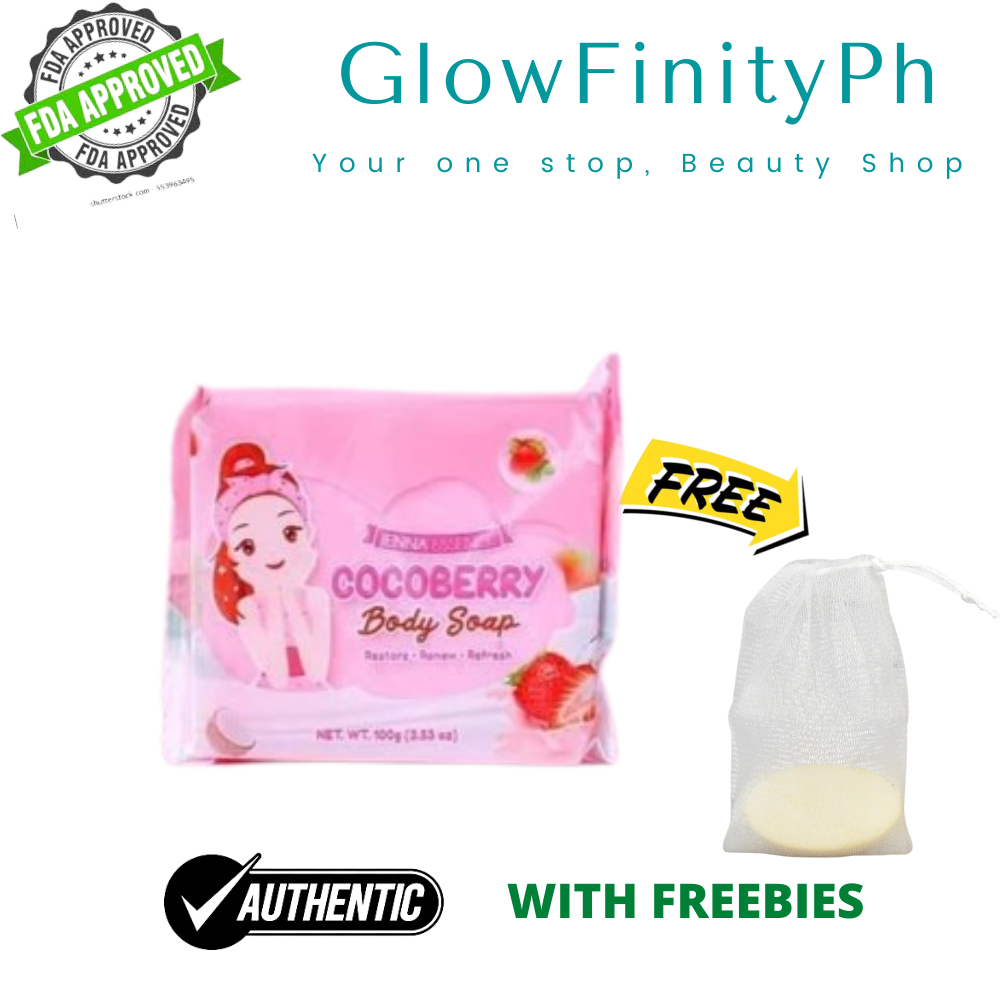 Jenna Essence Original Cocoberry Body Soap Trial Bar Soap 100g | Shopee ...