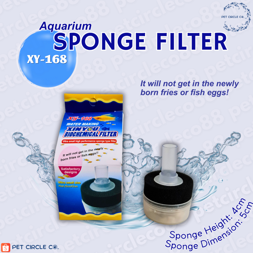 Aquarium Sponge Filter Bio Foam XY-2813 XY-2811 XY-2835 XY-2836 | Shopee Philippines