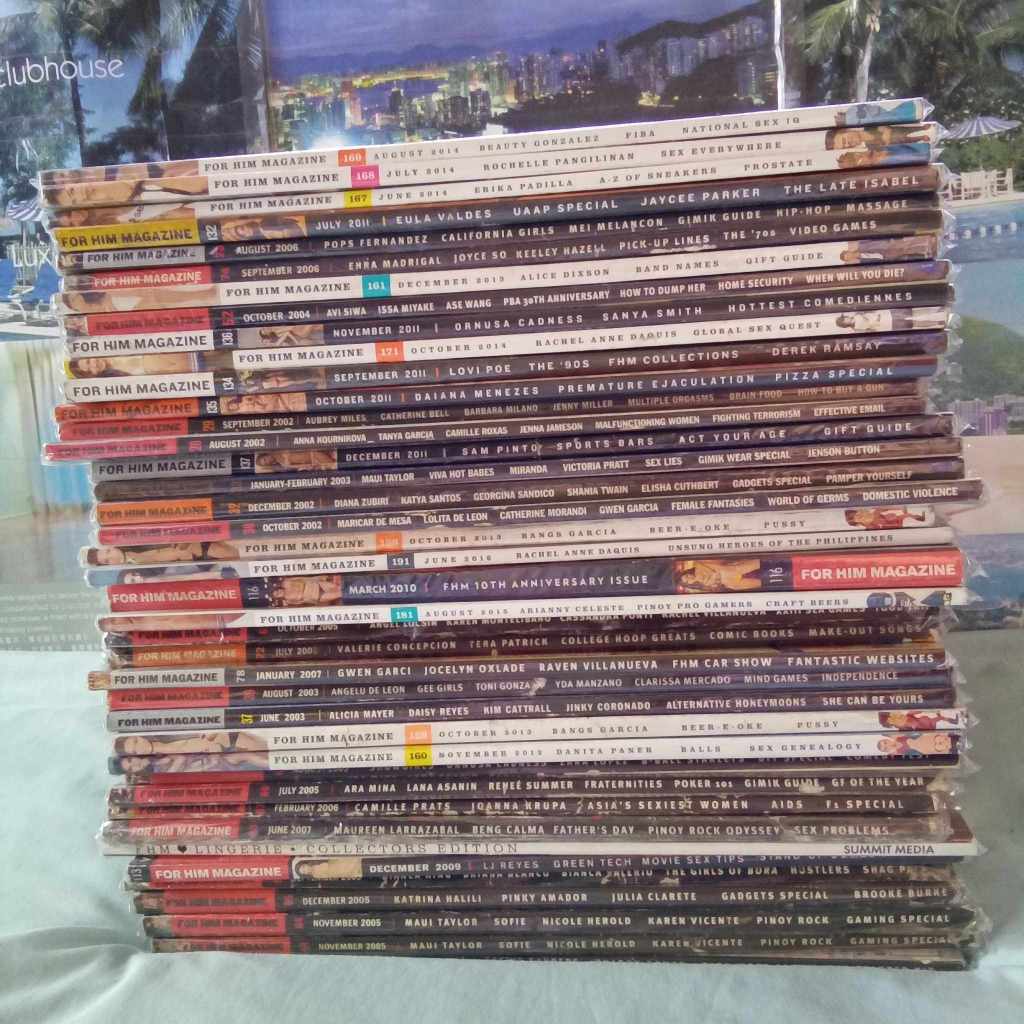 MG78 MAGAZINES - FHM Back Issues (Pre-loved) | Shopee Philippines