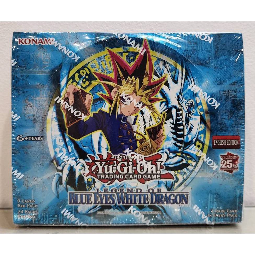 Yu-Gi-Oh! TCG Legend of Blue Eyes White Dragon Booster Box (25th Anniversary Edition) 24s ...