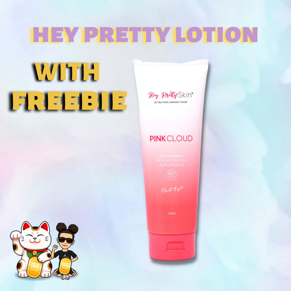 Hey Pretty Skin Pink Cloud Body Lotion SPF 60 250ml | Shopee Philippines