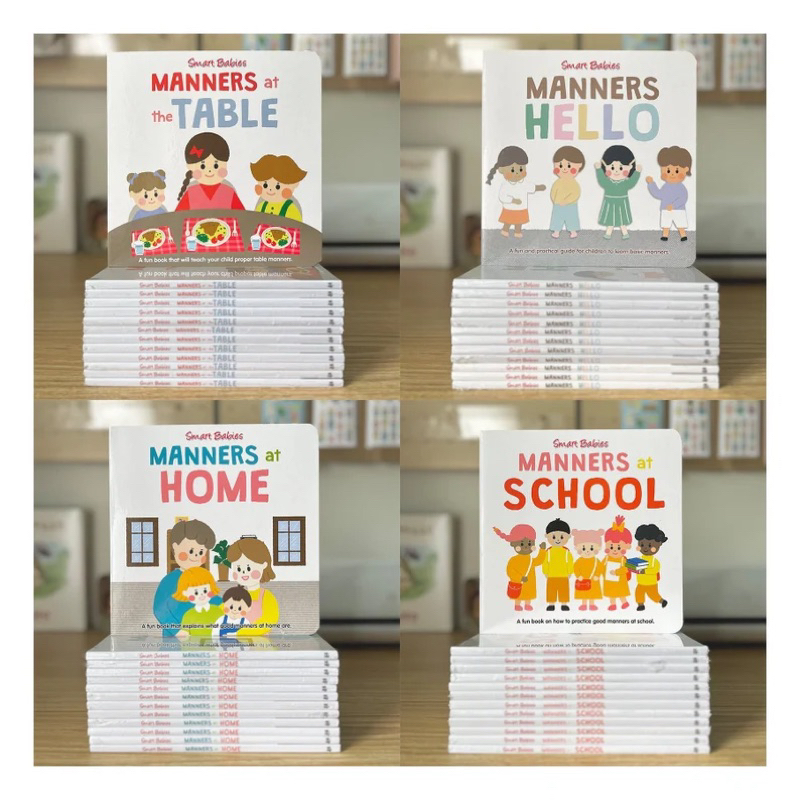 Smart Babies Book of Manners - At Home - At School - At The Table ...