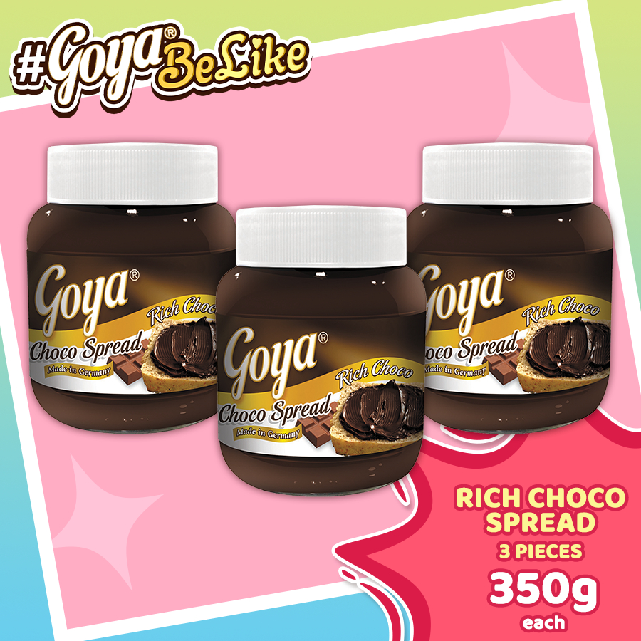 Goya Choco Spread Rich Choco Buy 3 | Shopee Philippines