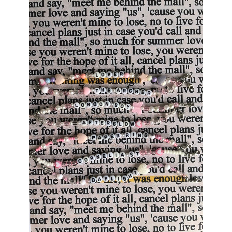 Taylor Swift album inspired bracelets - LOVER | Shopee Philippines