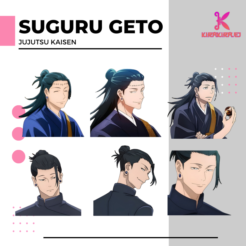 STICKER Suguru Geto Jujutsu Kaise Waterproof Vinyl Anime Sticker ...