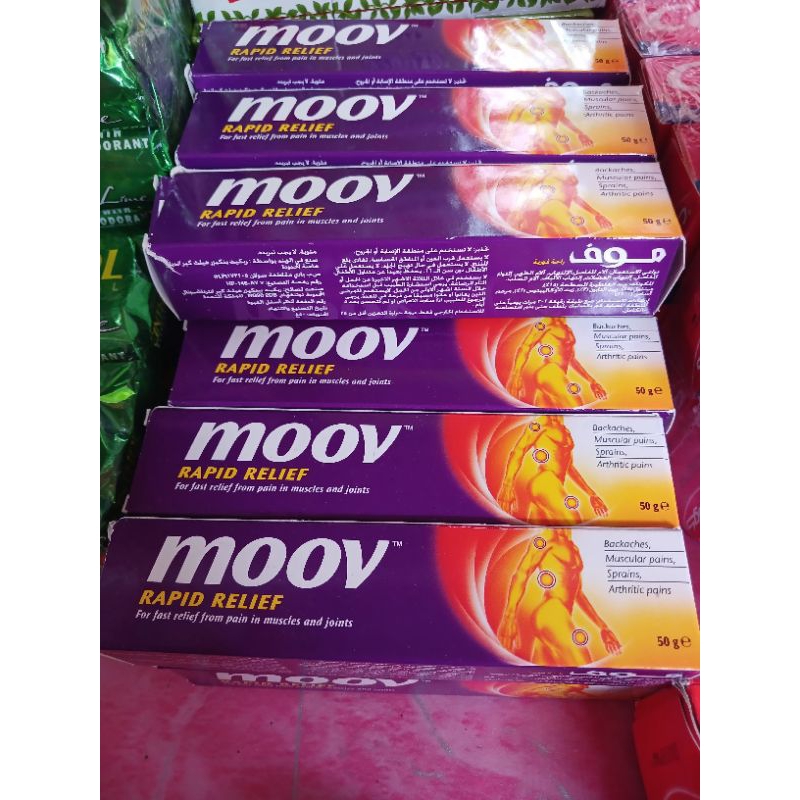 Moov Rapid Relief Ointment 50g/100g from Dubai 🇦🇪 | Shopee Philippines